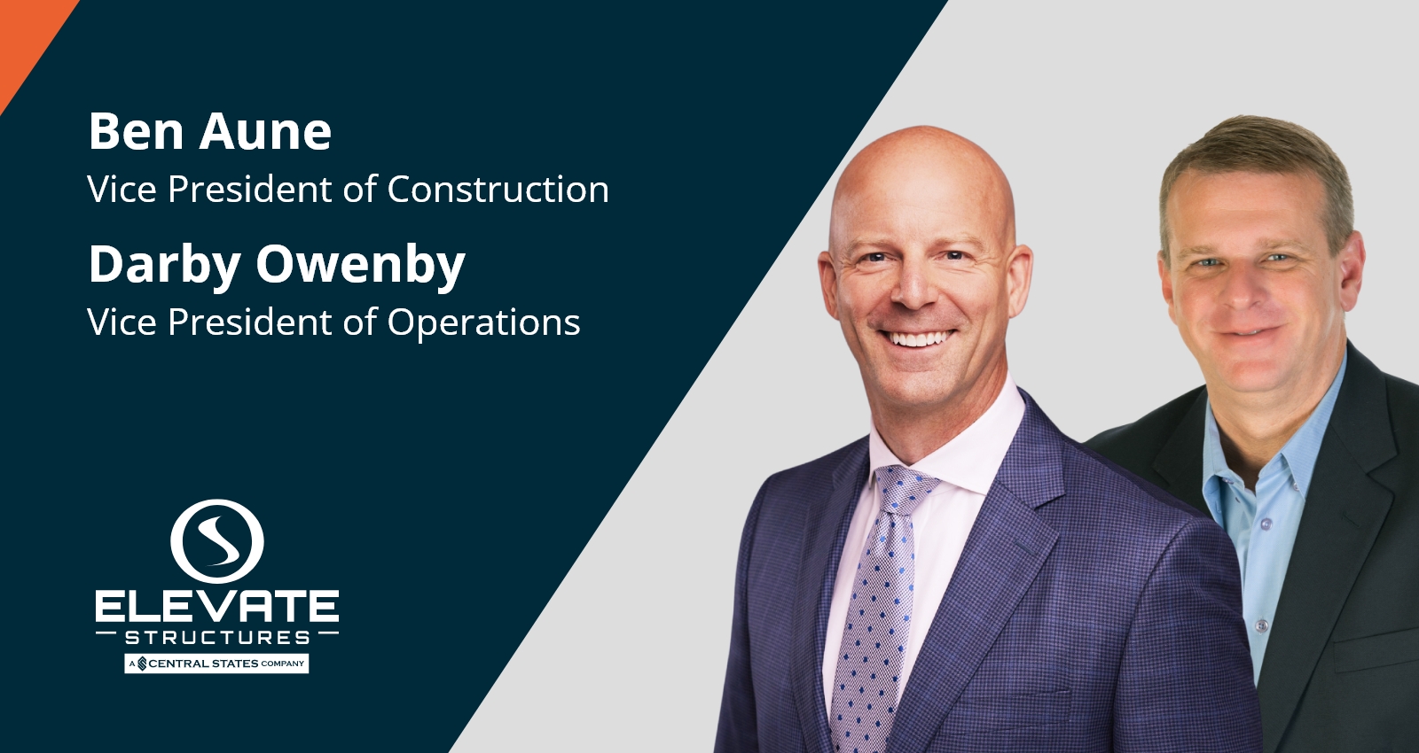 Elevate Structures Announces New Executive Staff to Meet Growth Demands - Elevate Structures